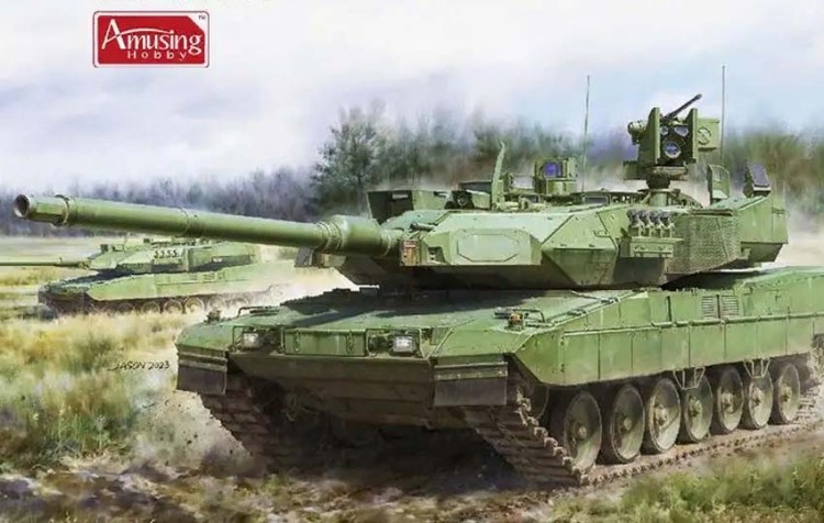 Amusing Hobby 35A058 Немецкий танк Leopard 2A8 1/35