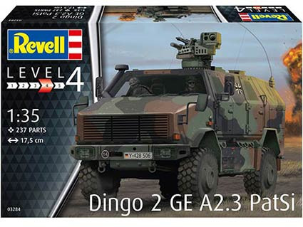 Revell 03284 Бронетранспортер Dingo 2A3.1 (REVELL) 1/35,Магазин сборных ...