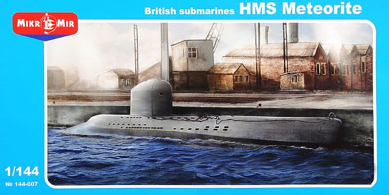 Mikromir 144-007 Британская подводная лодка "HMS Meteorite" 1/144 ...