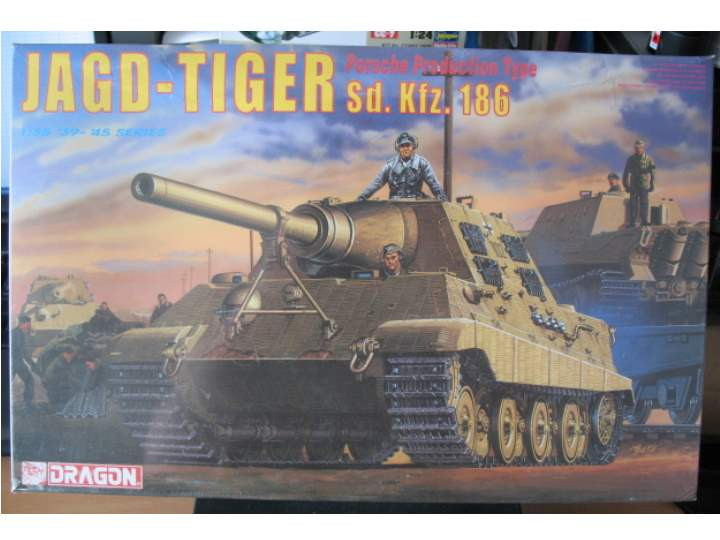 Dragon 6051 Panzerjger Tiger Ausf. B Jagdtiger (Porsche prod. type ...