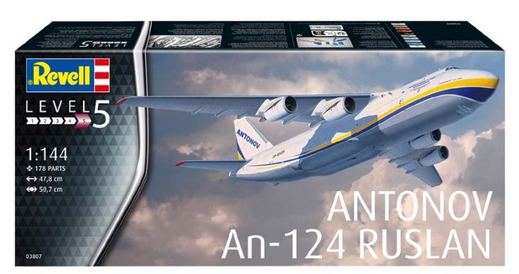 Revell 04221 Антонов Ан-124 "Руслан" 1/144,Магазин сборных моделей ...