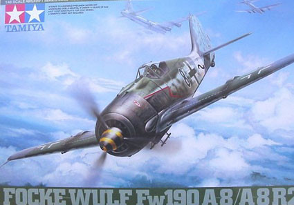Tamiya 61095 Focke-Wulf Fw190 A-8/A-8 R2 1/48,сборные масштабные модели ...