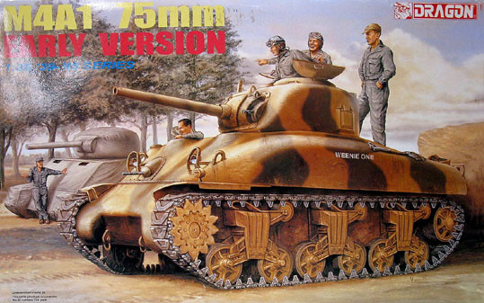 Dragon 6048 M4A1 75mm Early Version 1/35,сборные масштабные модели ...