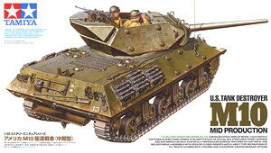 Tamiya 35350 U.S. Tank Destroyer M10 Mid Production 1/35,сборные ...