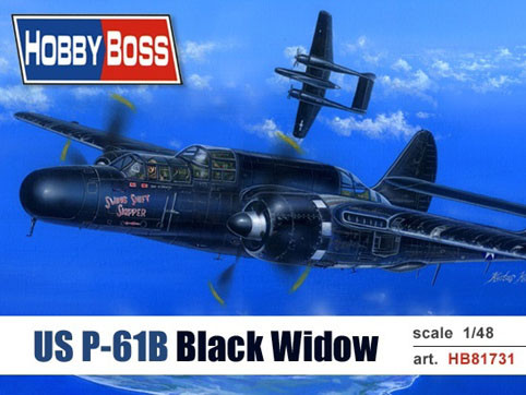 Hobby Boss 81731 US P-61B Black Widow 1/48,сборные масштабные модели Купить,конверсионные наборы ...