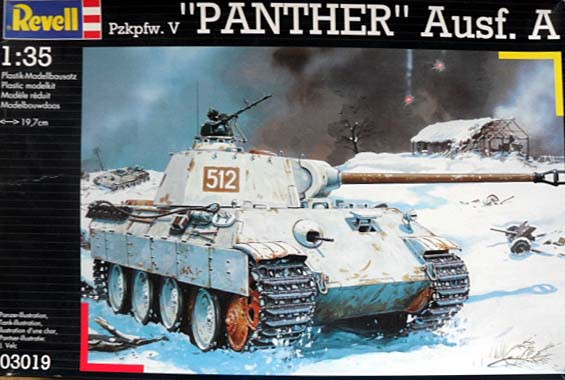 Revell 03019 PANTHER AUSF.A 1/35,Магазин сборных моделей, масштабные ...