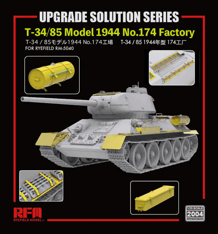 RFM Model RM-2004 The Upgrade solution for T-34/85 Model 1944 No.174 ...
