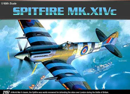 Academy 12274 Самолёт Spitfire Mk.14C 1/48,сборные масштабные модели ...
