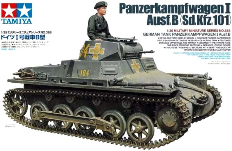 Tamiya 35388 PzKpfw I Ausf. B 1/35