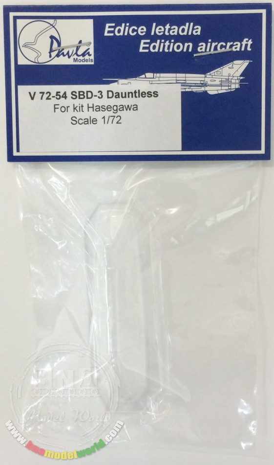 Pavla Models V7254 SBD3 Dauntless for Hasegawa 1:72,Магазин сборных ...