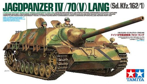 Tamiya 35340 Jagdpanzer IV/70(V)Lang 1/35,сборные масштабные модели ...