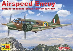 RS Model 92156 Airspeed Envoy Cheetah engine 1/72 ,сборные масштабные ...