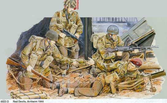 Dragon 6023 Солдаты RED DEVILS' (ARNHEM 1944),сборные масштабные модели ...