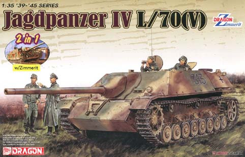 Dragon 6498 Jagdpanzer IV L/70(V) (2 in 1) 1/35,сборные масштабные ...