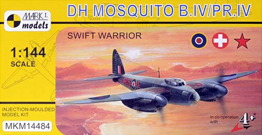Mark 1 Model MKM-14484 1/144 DH Mosquito B.IV/PR.IV 'Swift Warrior ...