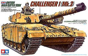 Tamiya 35154 British MBT Challenger I Mk.3 1/35,сборные масштабные ...